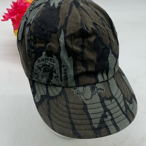 Vintage | Accessories | Camel Vintage Camo Baseball Hat Adjustable ...